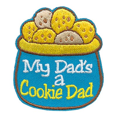 My Dad's A Cookie Dad Patch | Girl Scouts of NE Kansas and NW Missouri