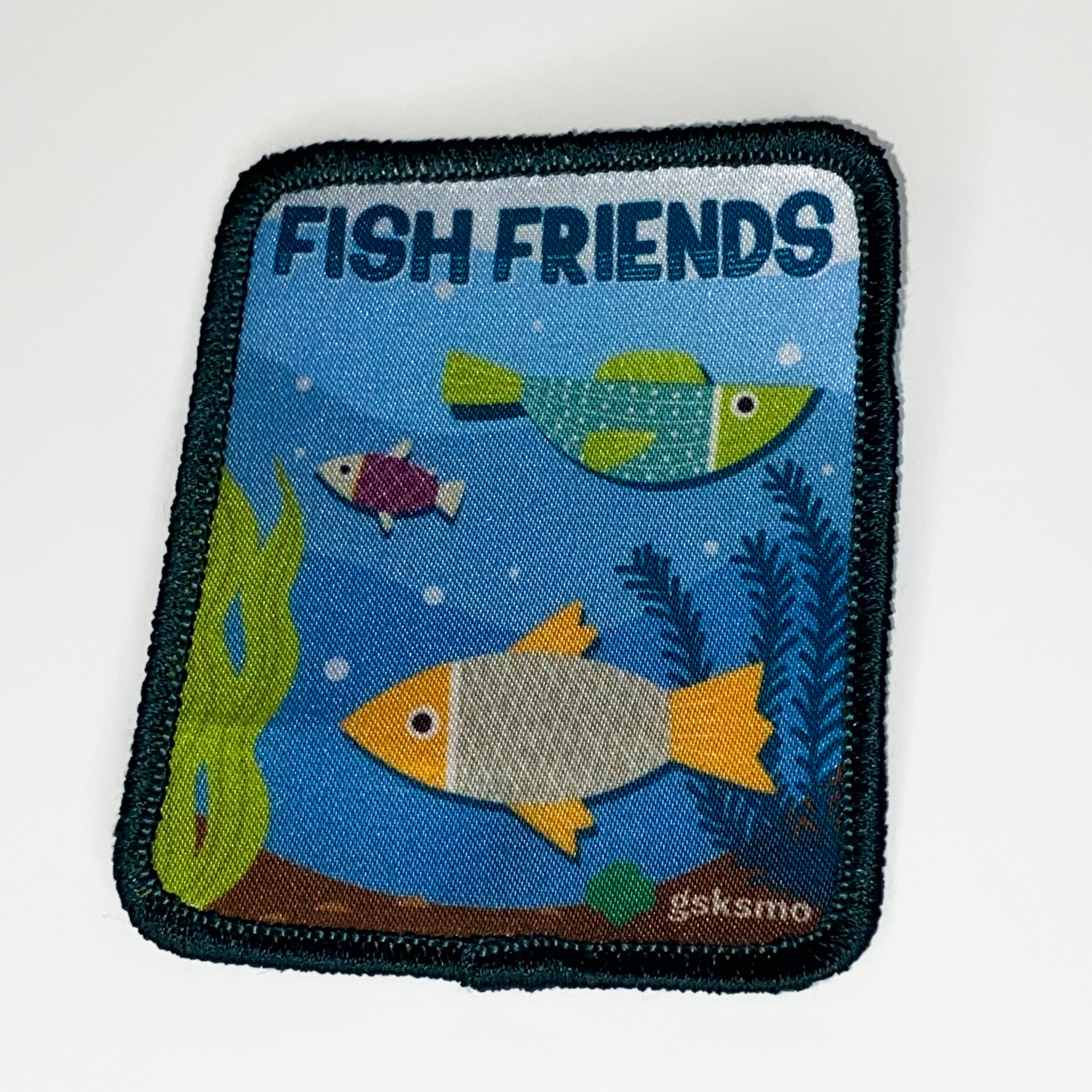 GSKSMO - Fish Friends Fun Patch | Girl Scouts of NE Kansas and NW Missouri