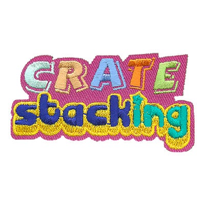 Crate Stacking Patch | Girl Scouts of NE Kansas and NW Missouri