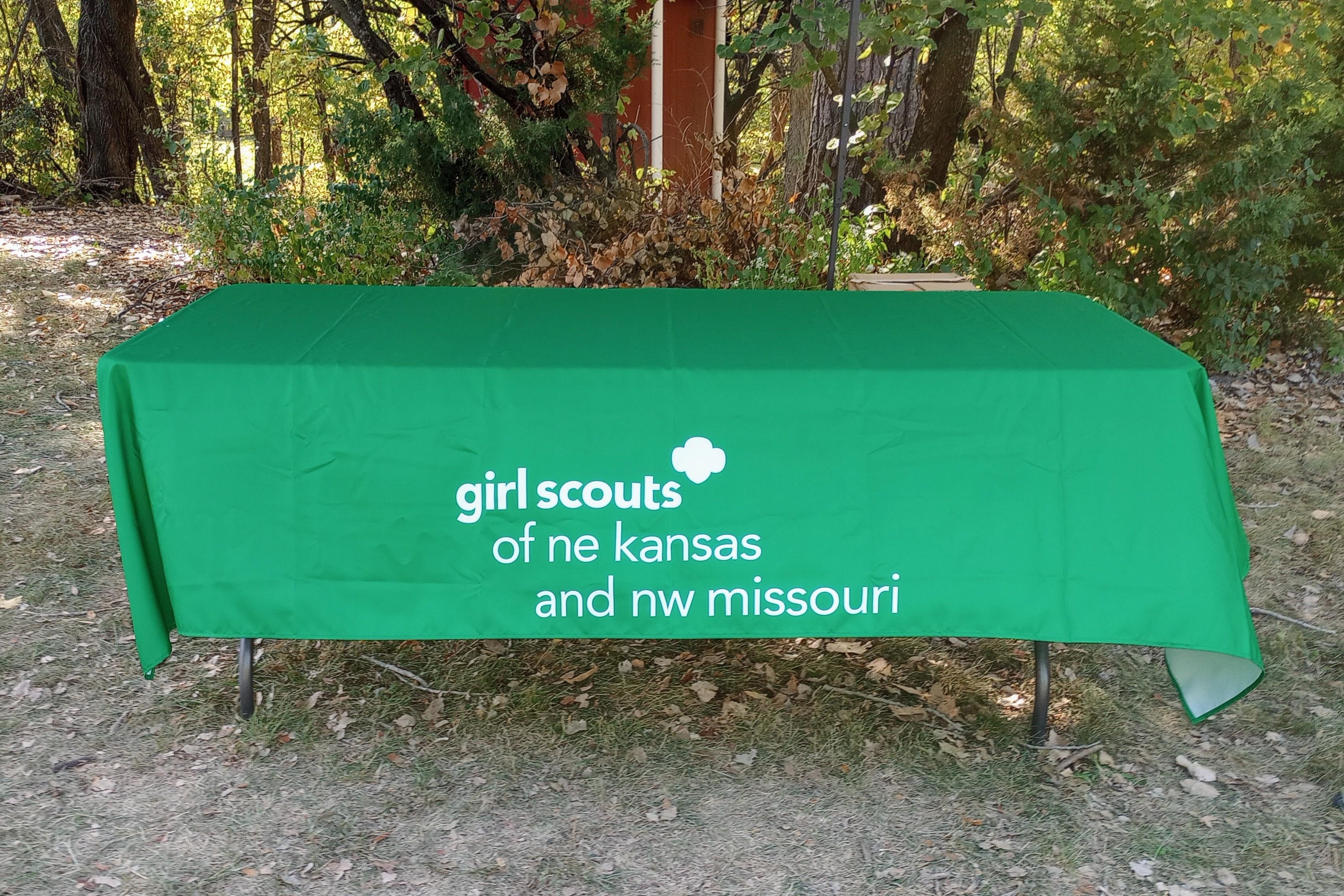 Council Branded Tablecloth | Girl Scouts of NE Kansas and NW Missouri
