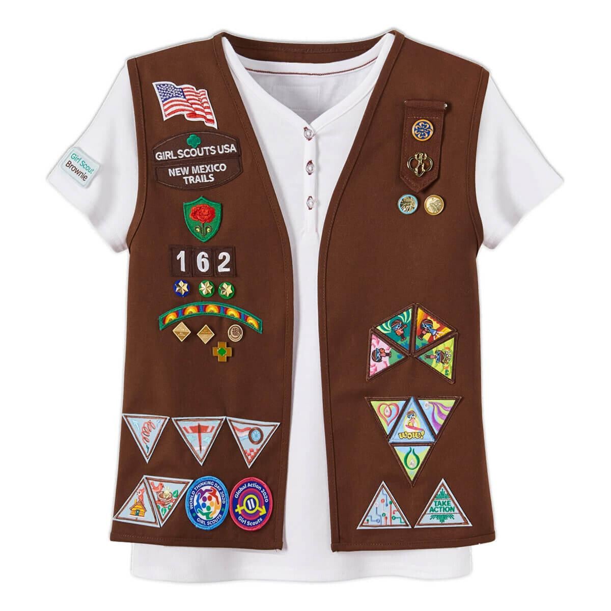 Girl Scout Daisy Tunic Layout
