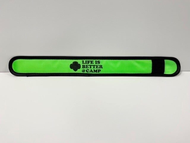 LED Light Up Green Slap Bracelet | Girl Scouts of NE Kansas and NW Missouri