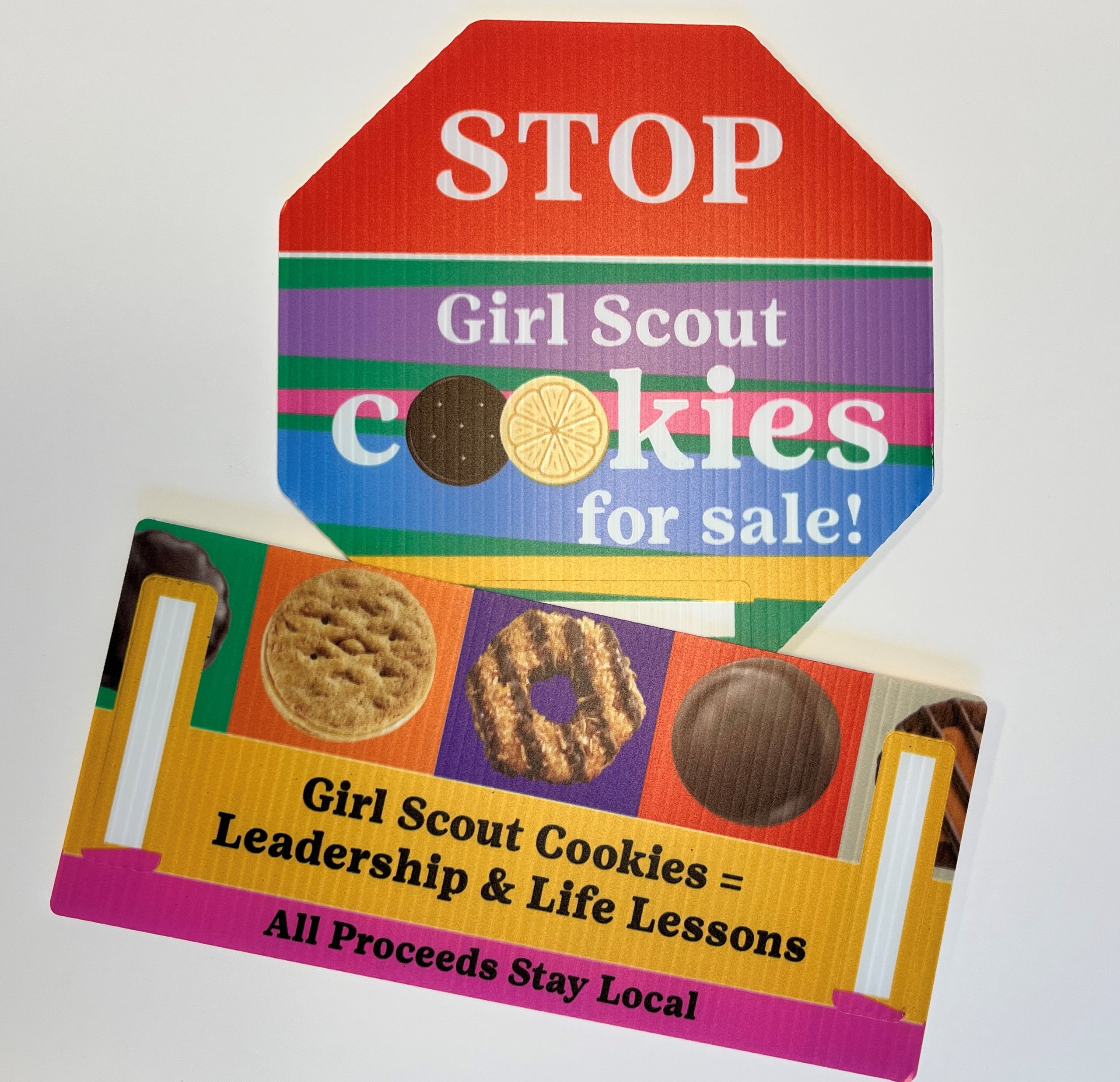 Cookie Selfie/booth sign set | Girl Scouts of NE Kansas and NW Missouri