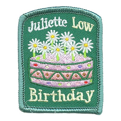 Juliette Low Birthday fun patch | Girl Scouts of NE Kansas and NW Missouri