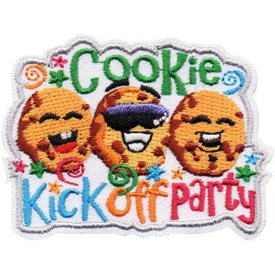 Cookie Kick Off Party fun patch | Girl Scouts of NE Kansas and NW Missouri